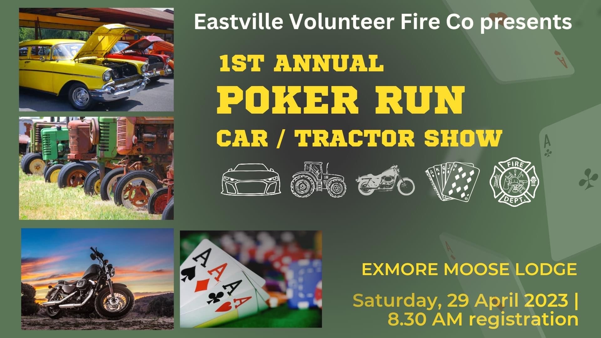 Eastville VFC Poker Run/ Car and Tractor Show | Bay Country 97.9 ...