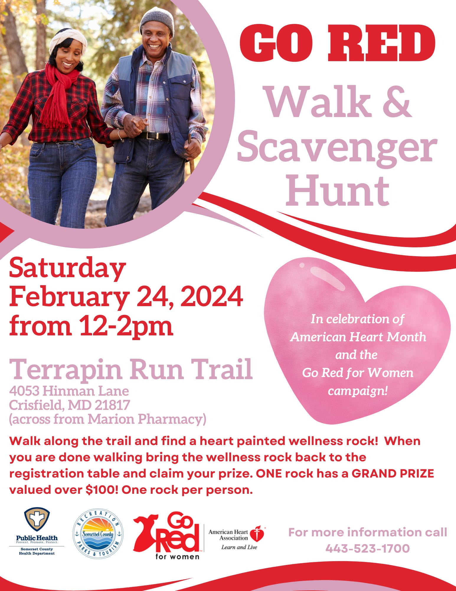 Go Red Walk and Scavenger Hunt | Bay Country 97.9 | Today's Country ...