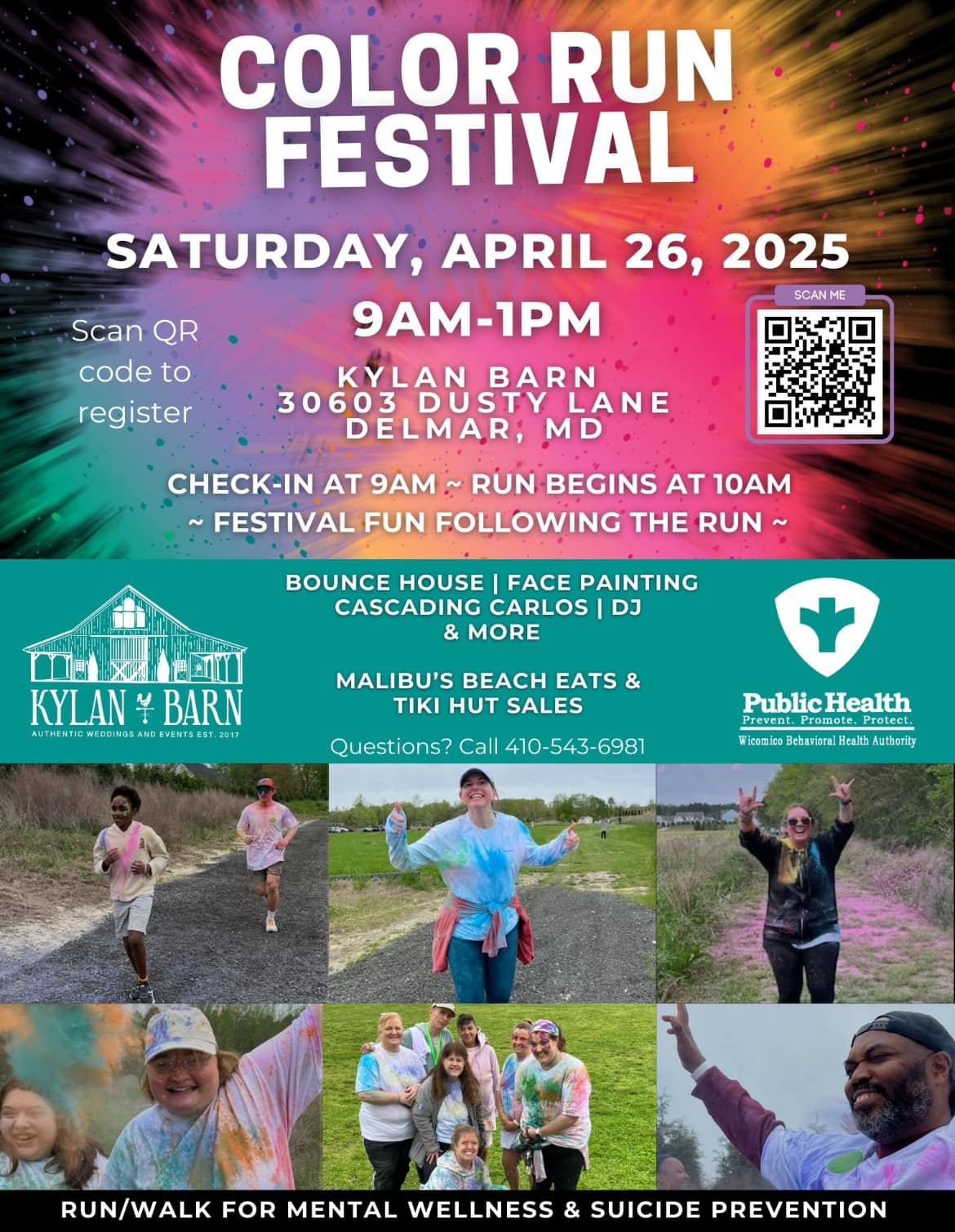 Color Run Festival | Bay Country 97.9 | Today's Country! | Salisbury ...