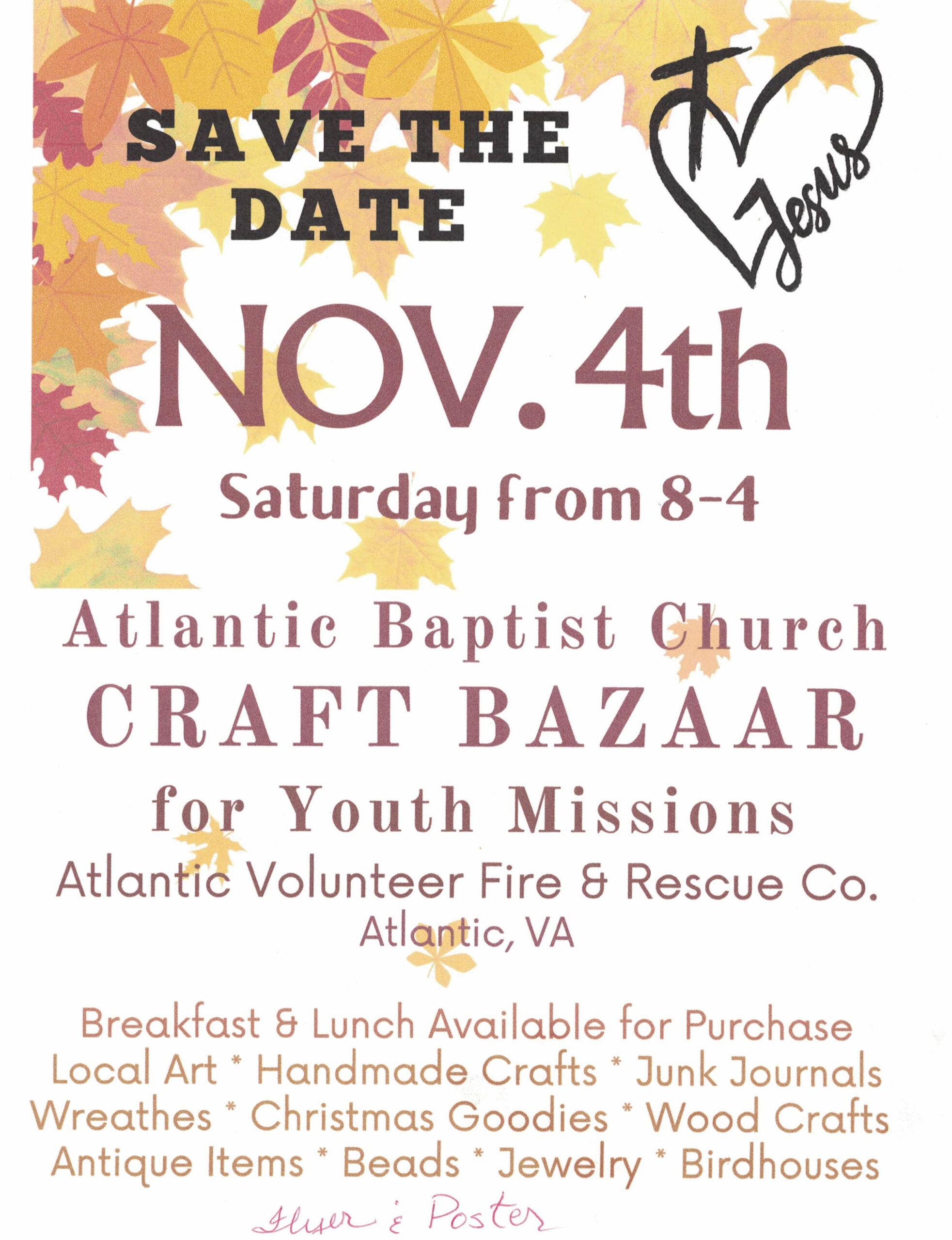 Atlantic Baptist Church Craft Bazaar | Bay Country 97.9 | Today's ...