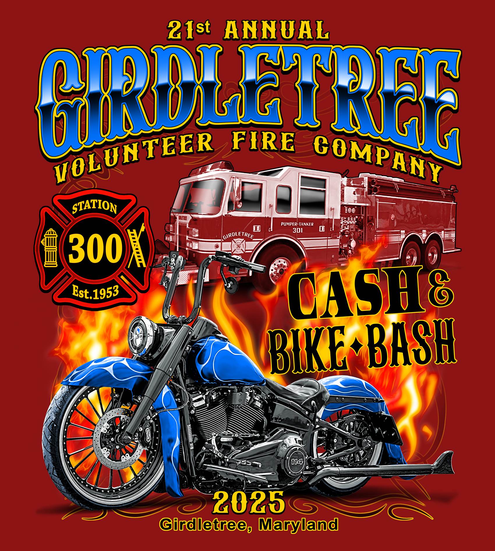 Girdletree VFC 21st Annual Cash and Bike Bash | Bay Country 97.9 ...
