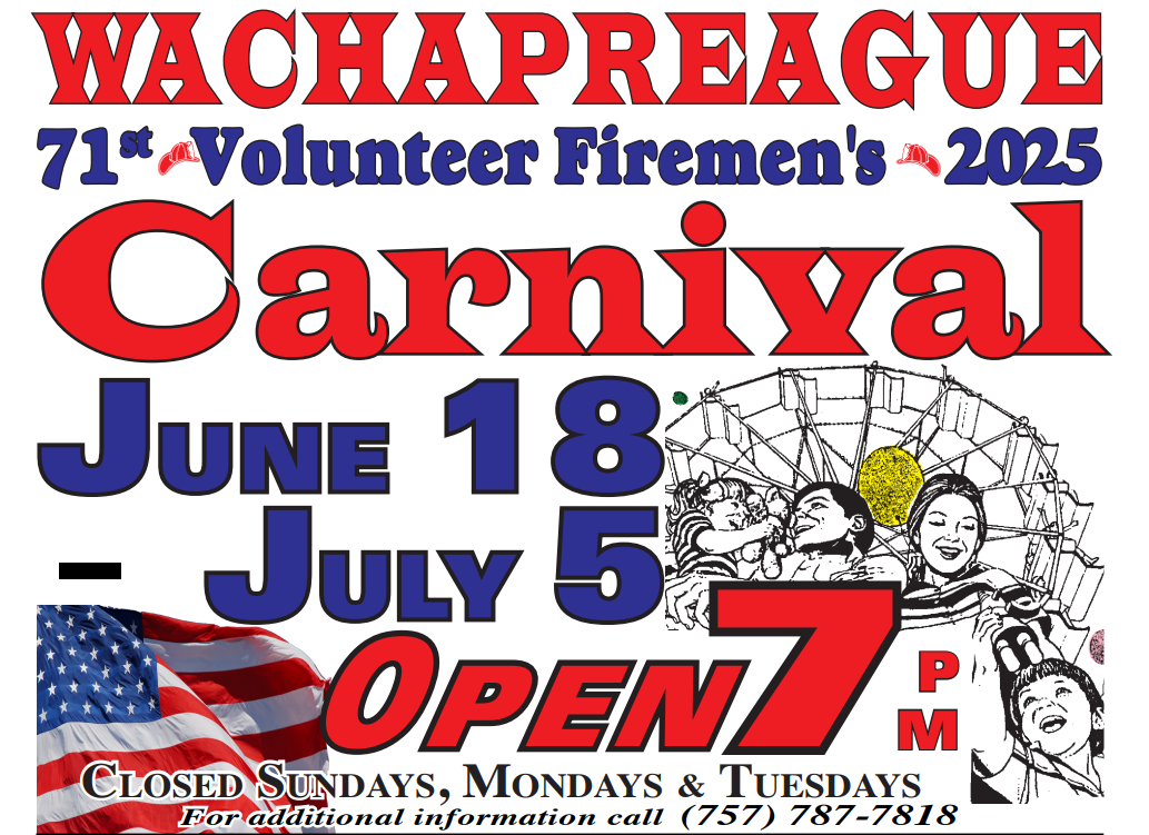 Wachapreague Volunteer Fireman's Carnival | Bay Country 97.9 | Today's ...